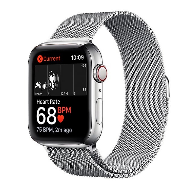 Apple Watch Series 4 44mm LTE Thép cũ giá rẻ, Trả góp 0% lãi suất